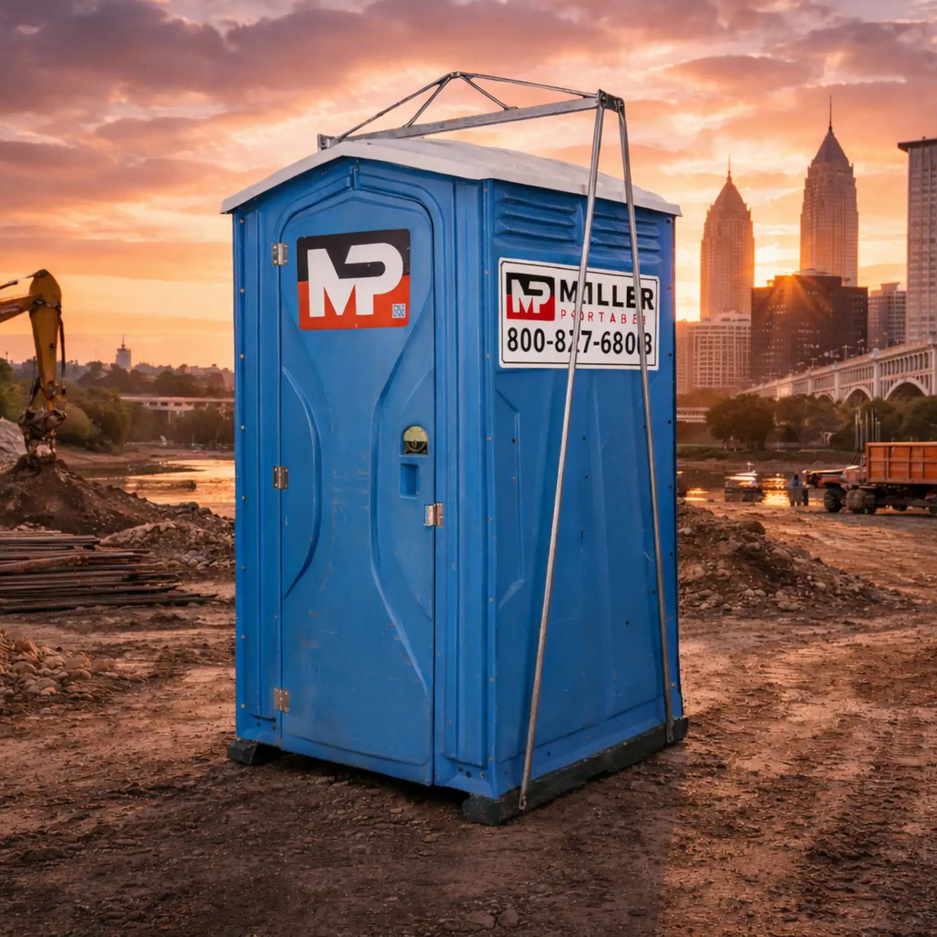 Portable Restroom Rental In Ohio - Miller Portables