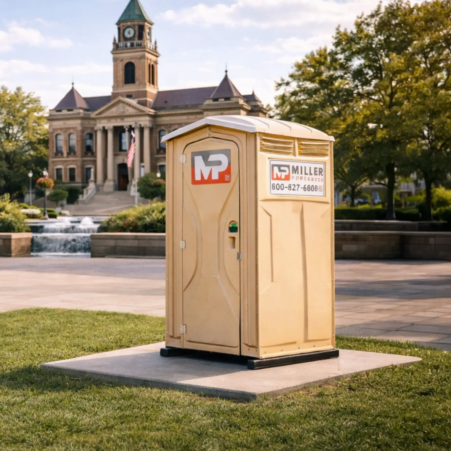 Portable Restroom Rental In Ohio - Miller Portables